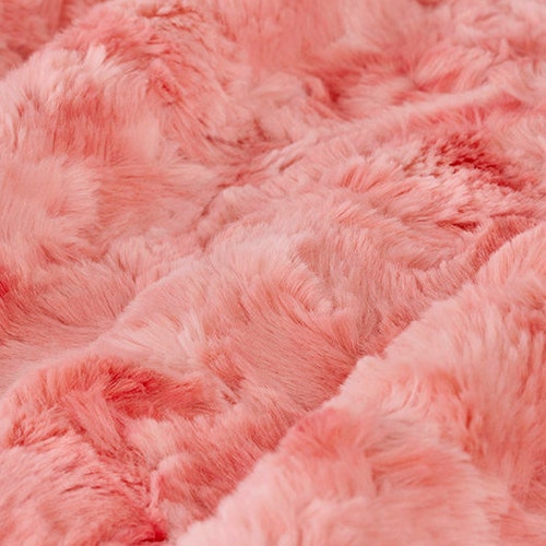 Shell Pink Luxe Cuddle® Hide From Shannon Fabric's Minky - Etsy