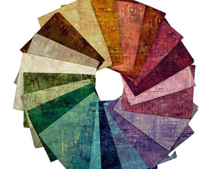 Vibe Muted 21 Piece Fat Quarter Bundle From the Vibe 45" Collection by ...