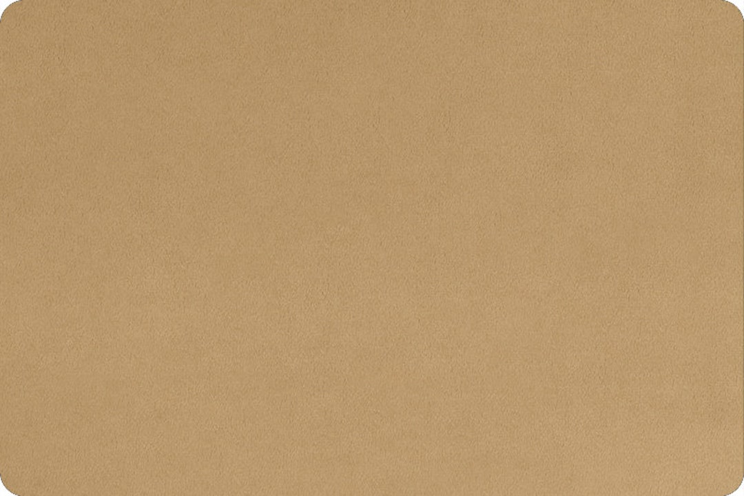 Fat Half ONLY 30 X 36 Solid Cuddle® 3 Sand Tan Smooth Minky From ...