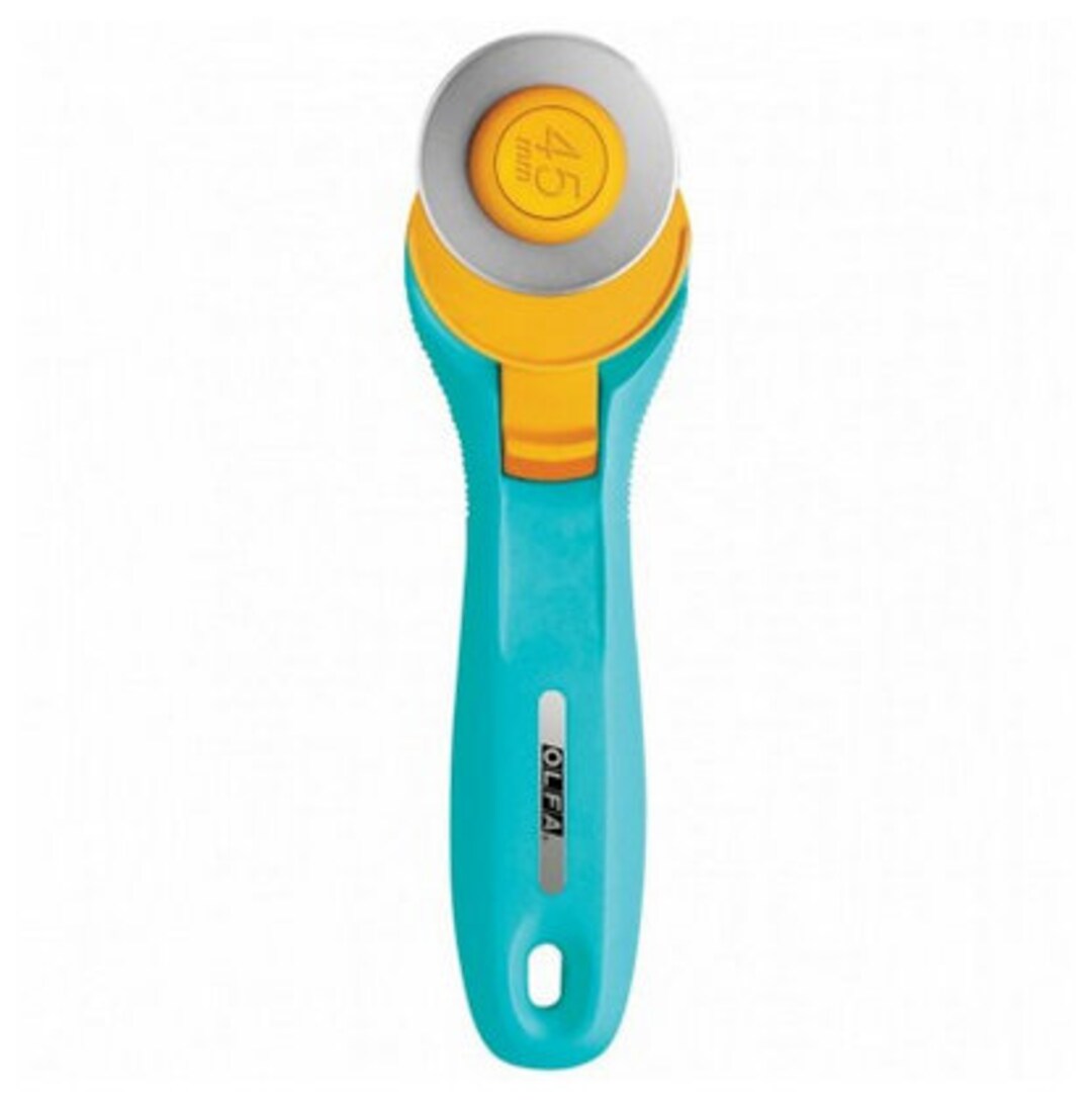 45mm Olfa Splash Rotary Cutter in Aqua Blue - Etsy