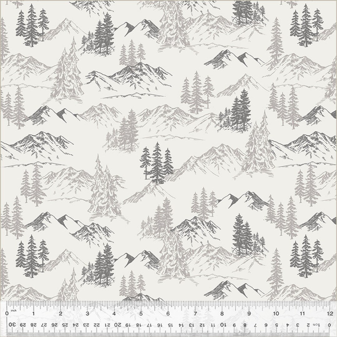 Mountains in Snow From the Aspen Collection by Whistler Studios for ...