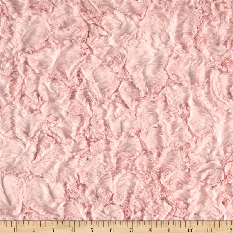MINKY - Light Pink Solid Bella SNUGGLE From EZ Fabrics - Etsy
