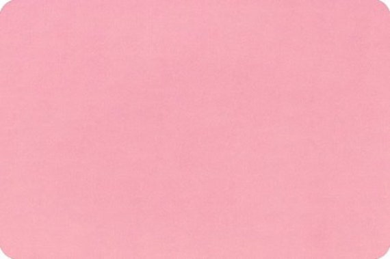 Dusty Rose Pink Solid Cuddle® 3 Smooth Minky Plush From | Etsy