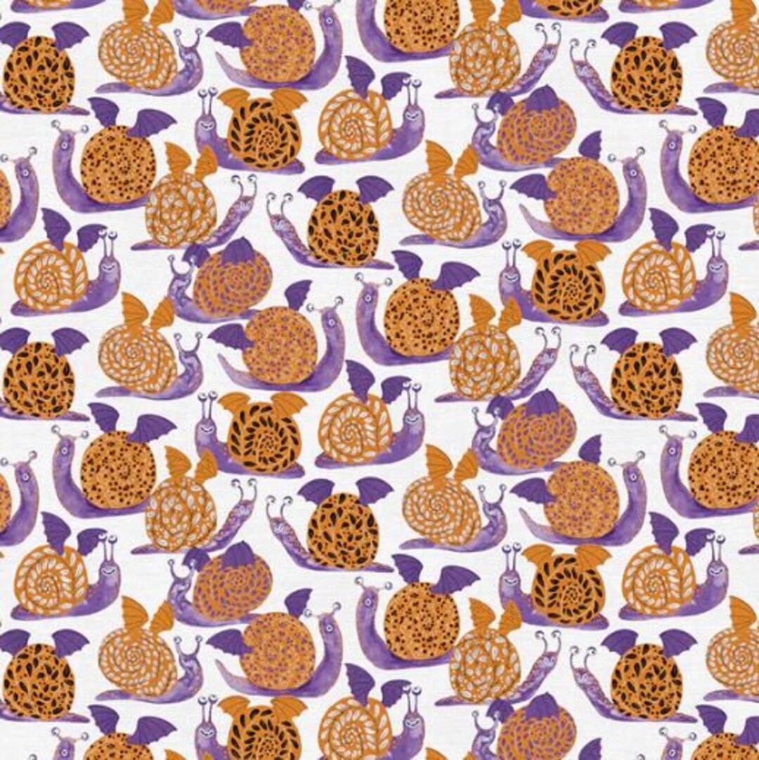 Scary Snails From Halloween Monsters Collection by Paintbrush Studio ...