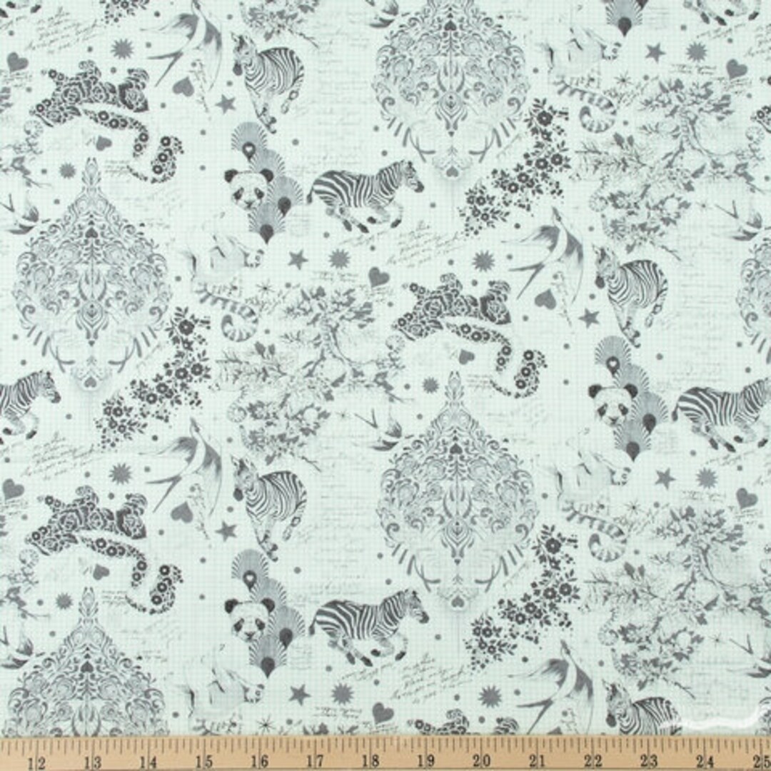 Tula Pink Fabric Sketchy in Paper From Linework Collection by Free ...