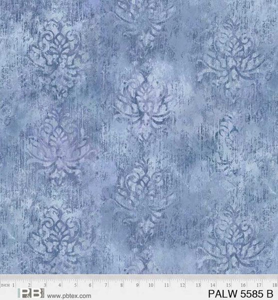 108" WIDEBACK Texture in Blue From the Palazzo 108" Collection by ...