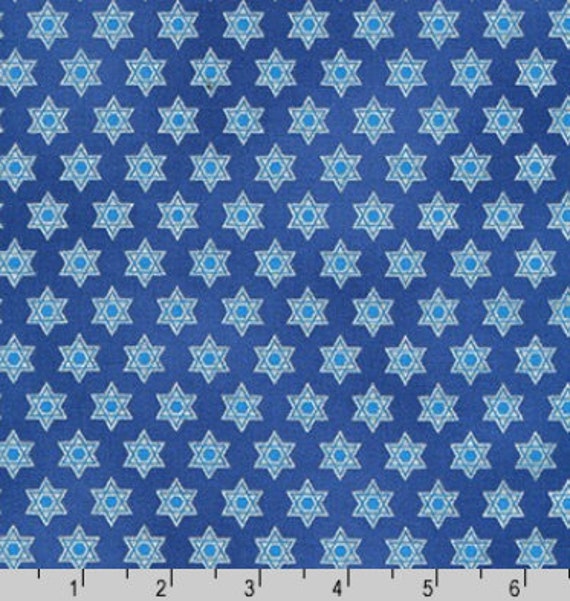Small Metallic Star of David in Blue From Star of Light - Etsy