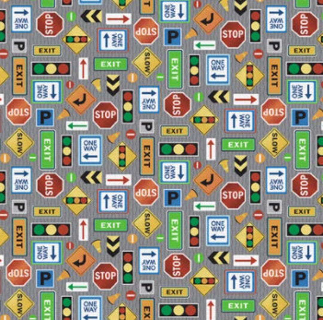 Road Traffic Signs From Working Wheels Collection by Arrolynn ...