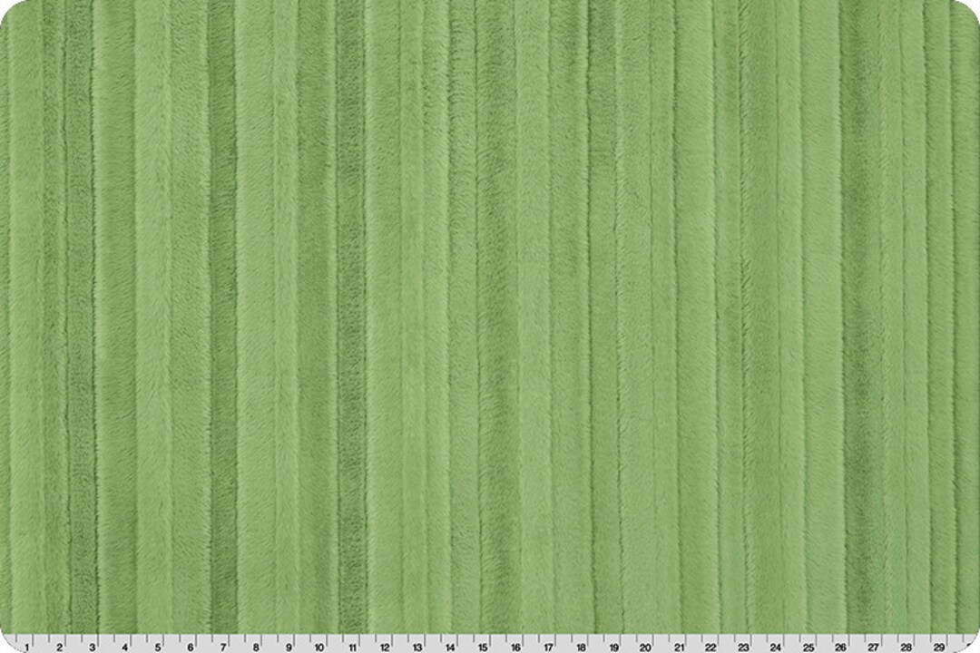 Luxe Cuddle® Vienna in Basil Green From Shannon Fabrics Furry MINKY Collection- Embossed Minky ...