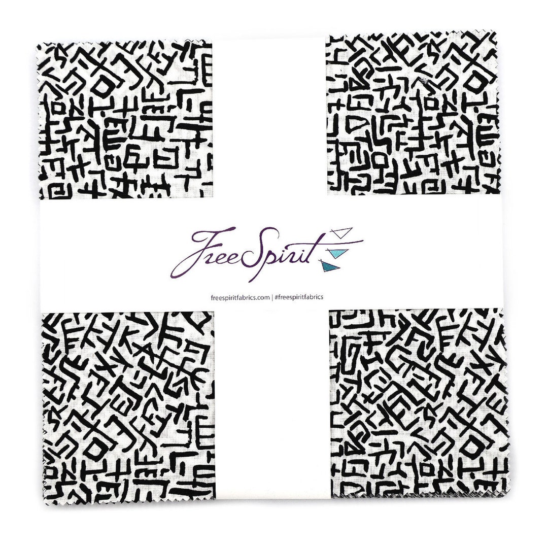 Layer Cake - Black and White 10" Layer Cake by Kaffe Fassett Collective ...