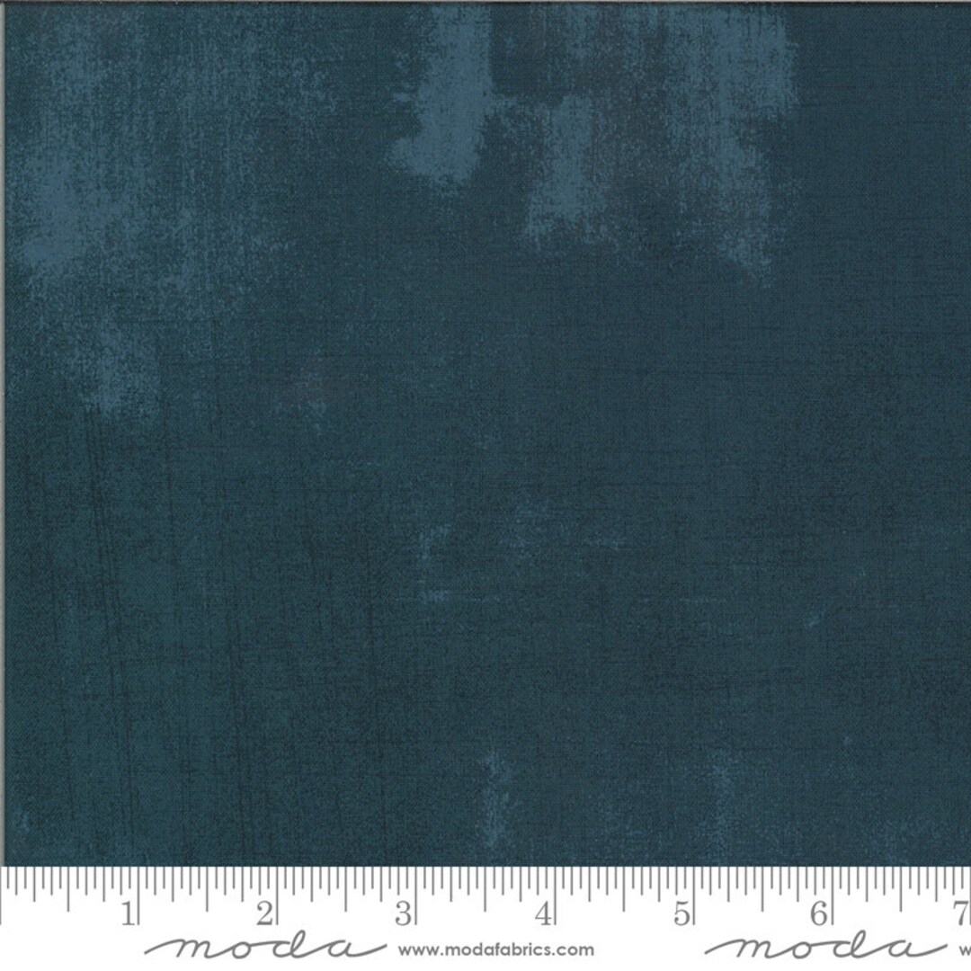 Grunge Basics in Marionberry Pie Blue From Moda Fabrics - 100% Quilt ...