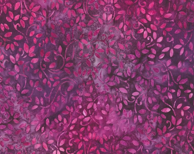 Batik Fabric - Vines in Grape From the Artisan Batiks Wine Country ...