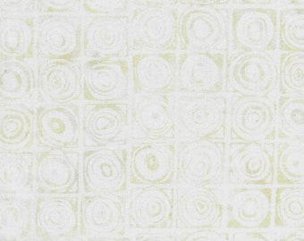 BATIK FABRIC Squares Circles in Ink From Graphix Collection by Island ...