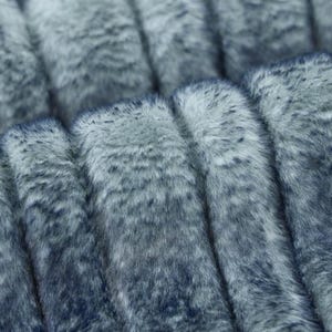 Luxe Cuddle® Glazed Vienna in Raindrop From Shannon Fabrics Furry MINKY Collection- Embossed ...