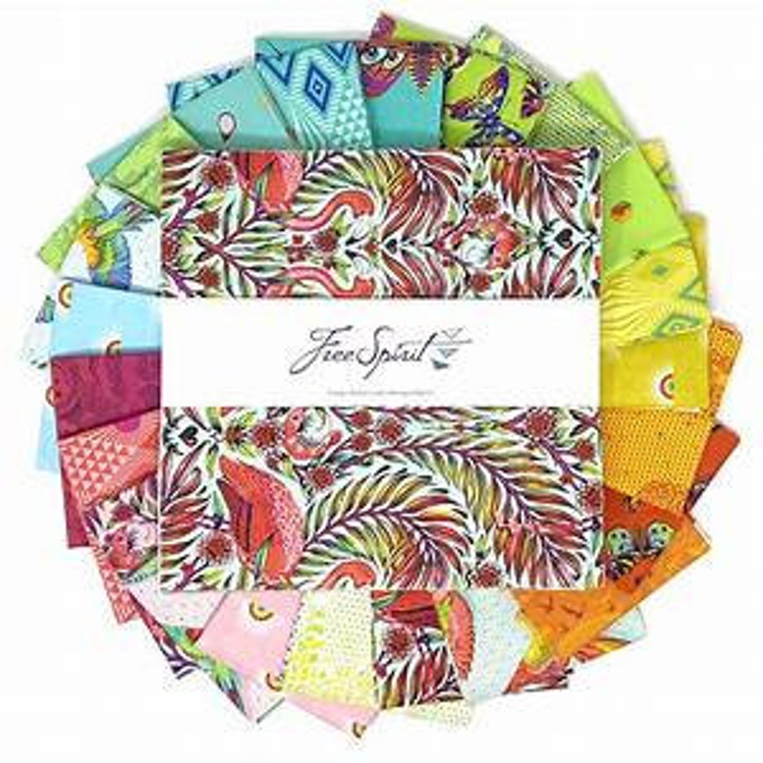 Tula Pink Charm Pack Daydreamer Collection 10 Charm Pack From Free ...