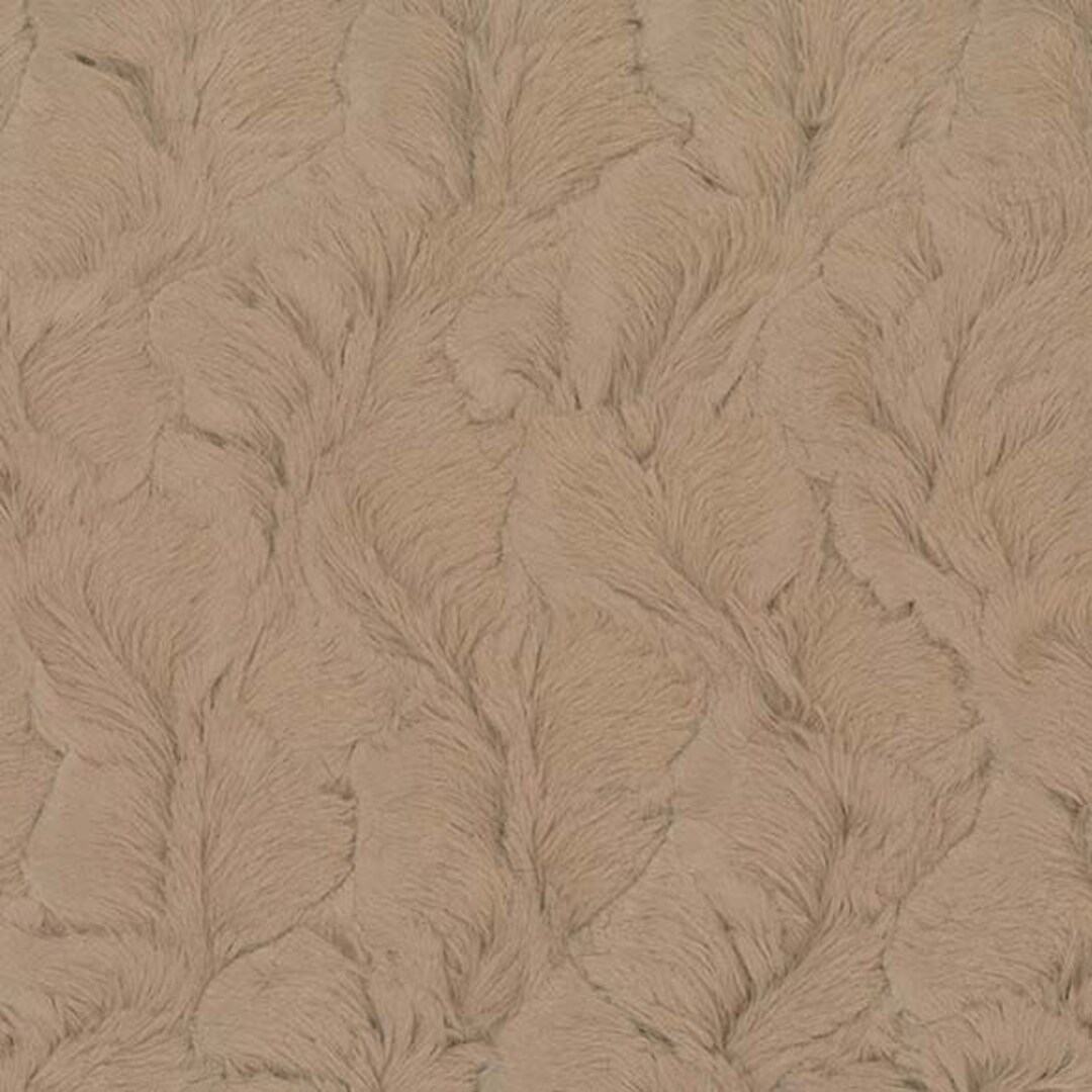 MINKY - Latte Tan Solid Furry Bella From EZ Snuggle Minky Collection - Etsy