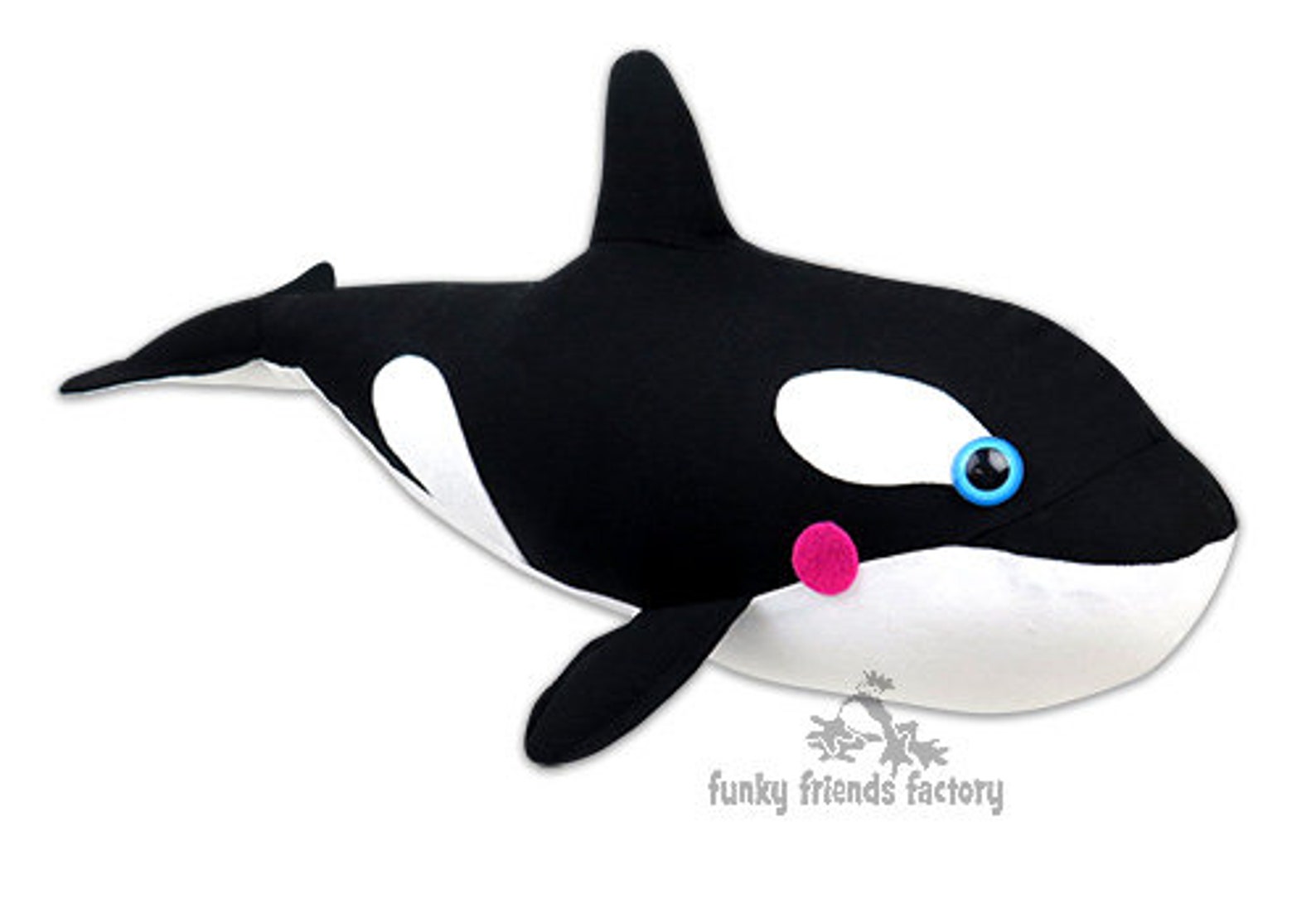 PAPER PATTERN Oreo the Orca From Funky Friends Factory - Etsy