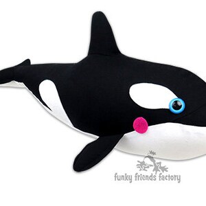 PAPER PATTERN - Oreo the Orca From Funky Friends Factory - Etsy