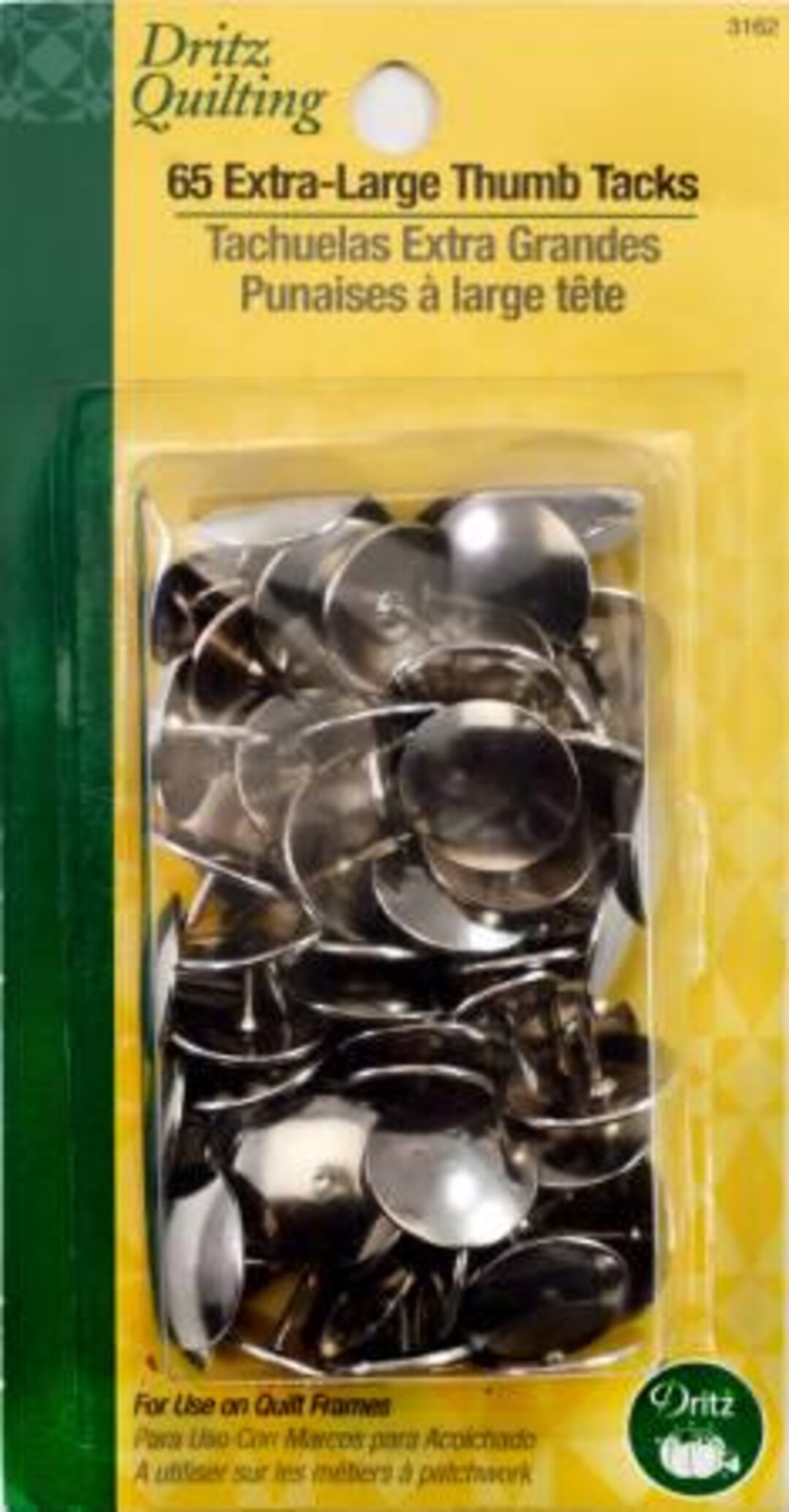 65 Extra Large Thumb Tacks From Dritz Quilting - Etsy
