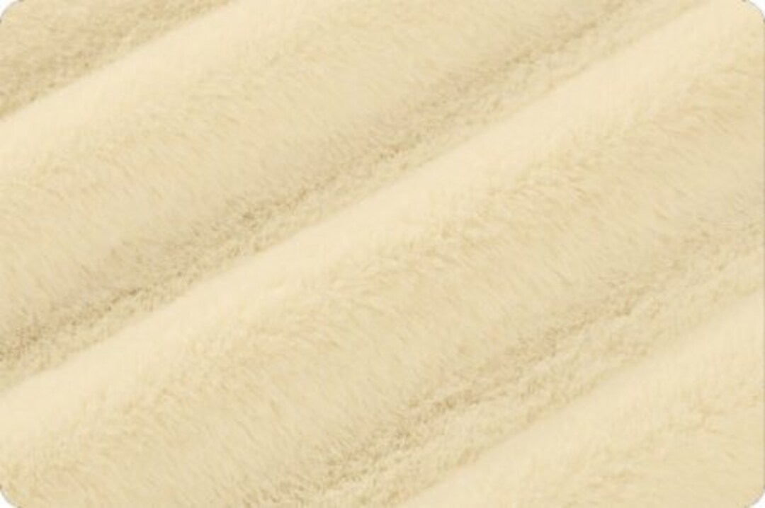 Luxe Cuddle® Seal in Almond High Pile Plush MINKY Fur From Shannon ...