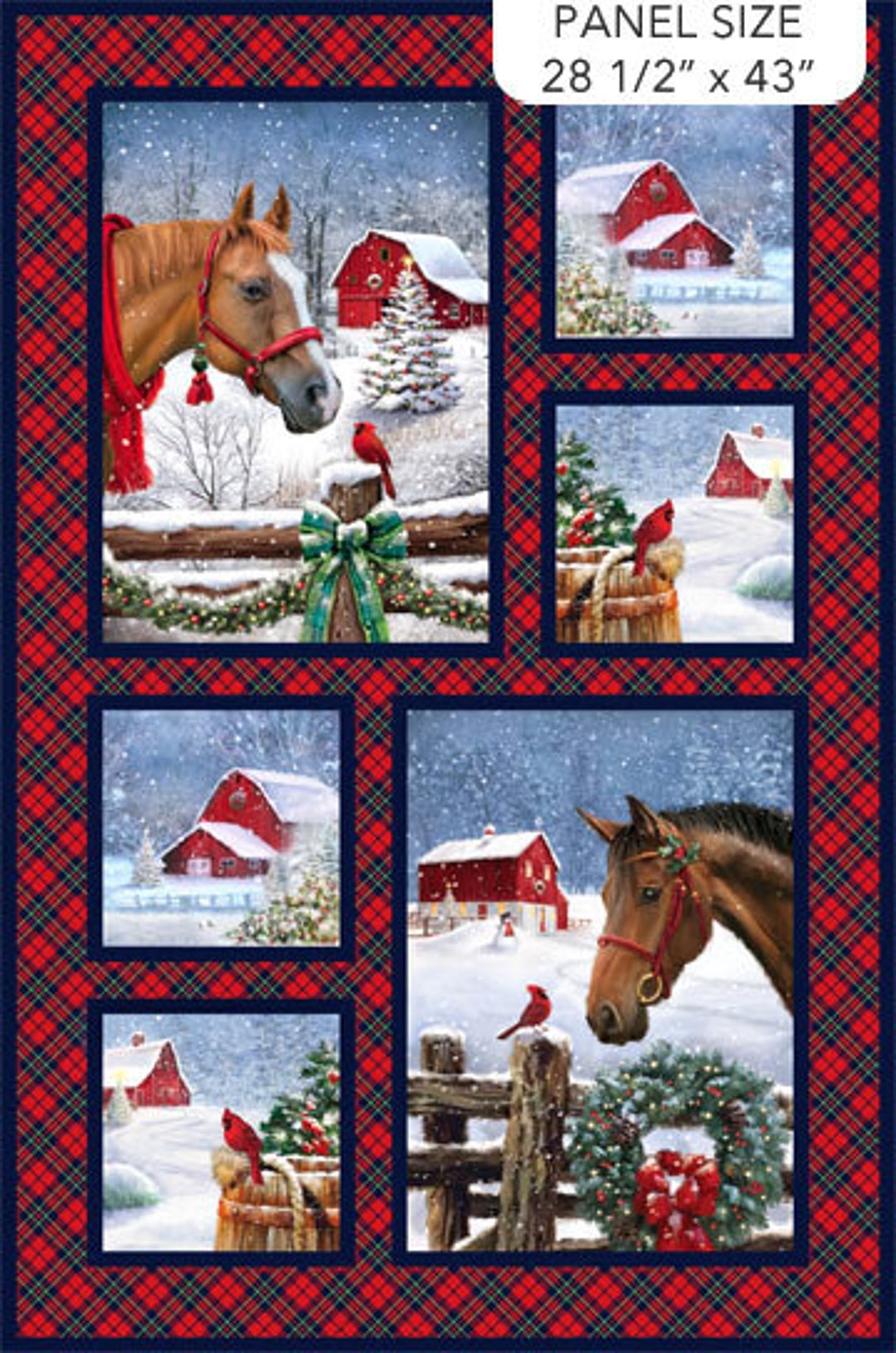 Farmstead Friends Panel 28.5"x43" Farmstead Friends Collection by Simon ...