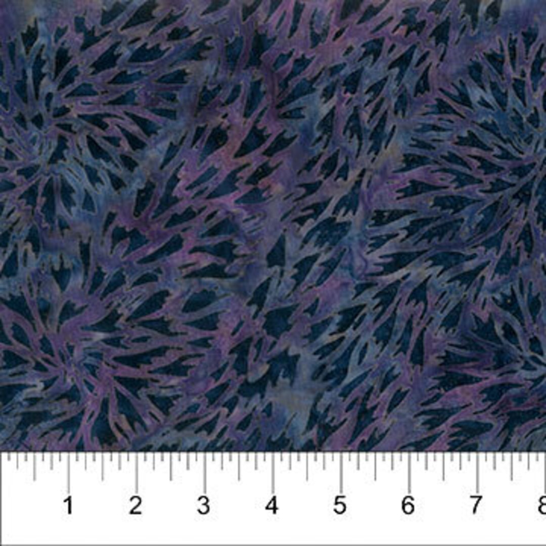 Batik Fabric - Denim From the Changing Seasons Collection by Banyan ...