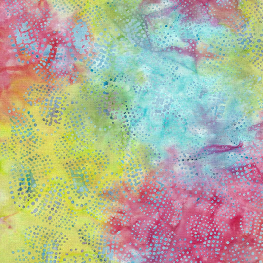 BATIK FABRIC - Ribbon Hearts in Cupcake From Tickled Pink Collection by ...