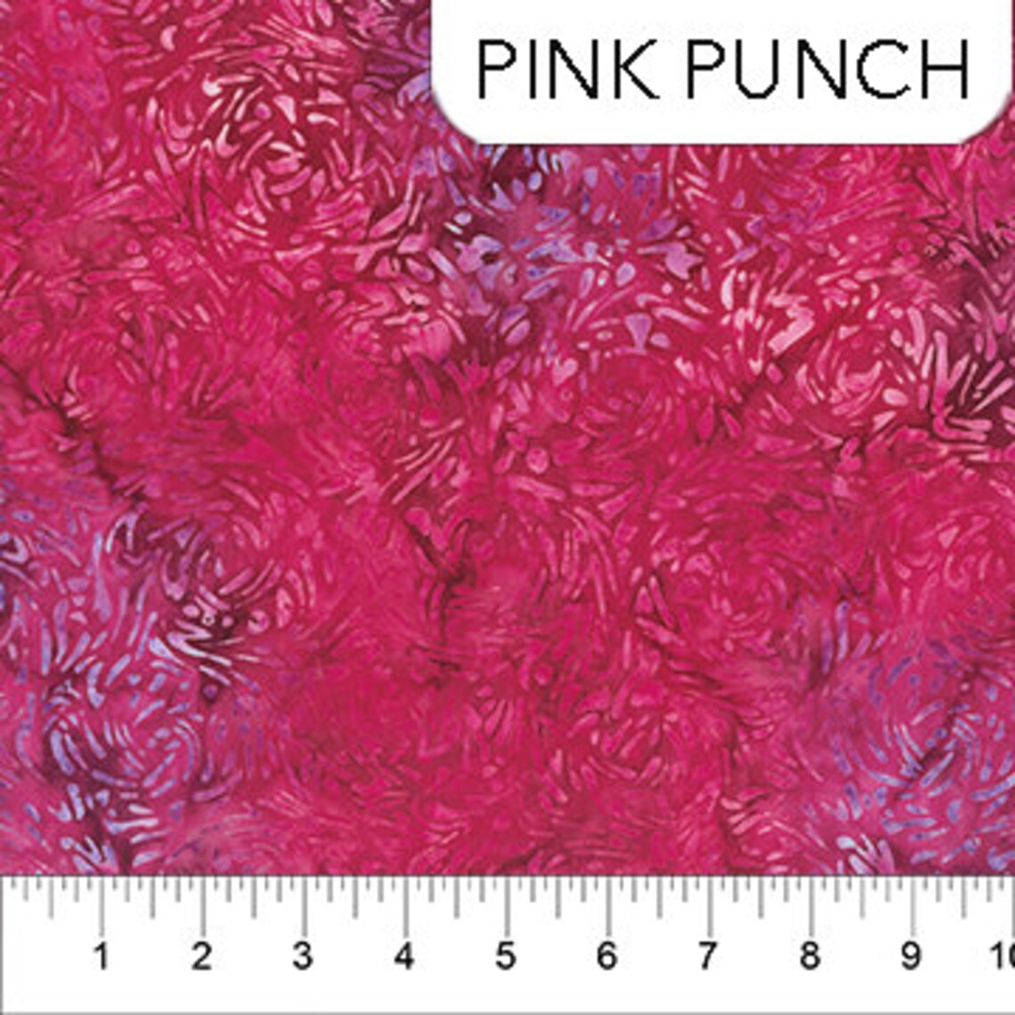 Batik Fabric Pink Punch Abstract Flowers From Sweet 16 - Etsy
