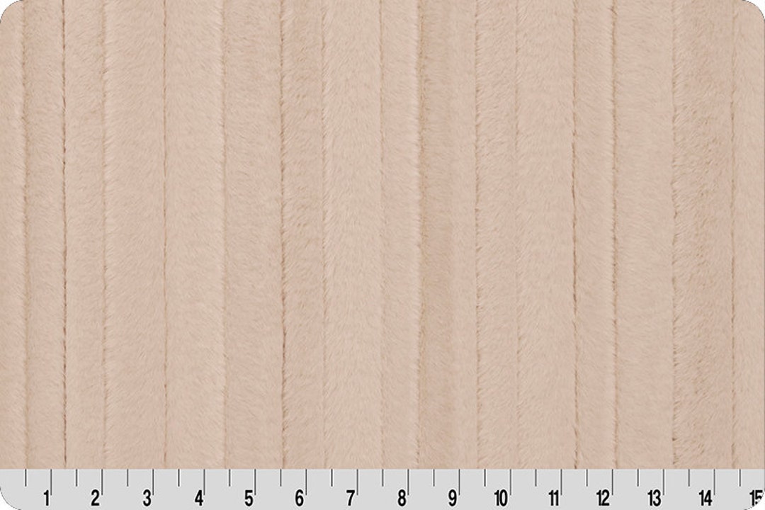 Luxe Cuddle® Vienna in Crystal From Shannon Fabrics Furry MINKY Collection- Embossed Minky - 100 ...