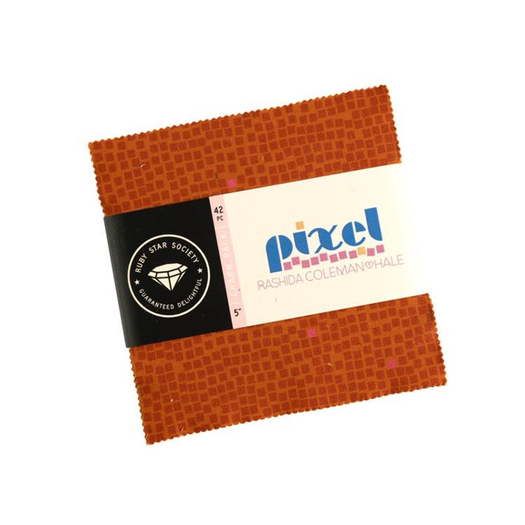 Pixel CHARM Pack by Rashida Coleman Hale for Ruby Star Society 5x5 42 ...