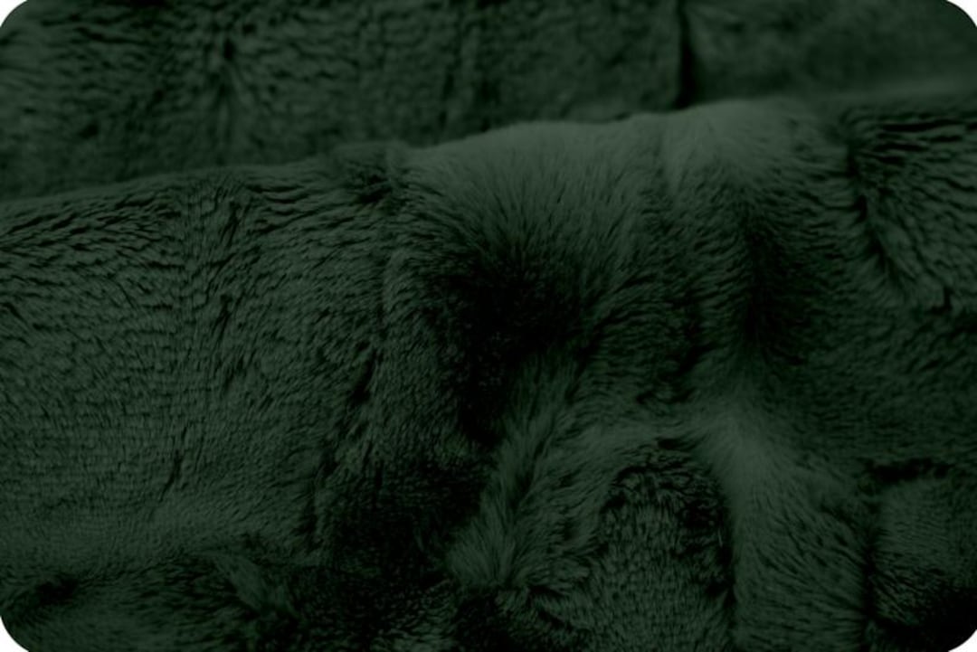 Minky - Luxe Cuddle® Mirage EXTRA WIDE 80" in Forest Furry Fabric From Shannon Fabrics - Etsy