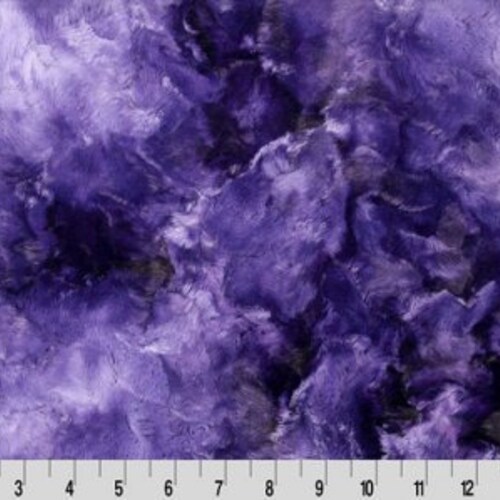 Luxe Cuddle® Galaxy Plum Purple Minky From Shannon Fabrics Etsy