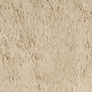 Luxe Cuddle® Frosted Shaggy in Sand Thick Furry Fabric From Shannon ...