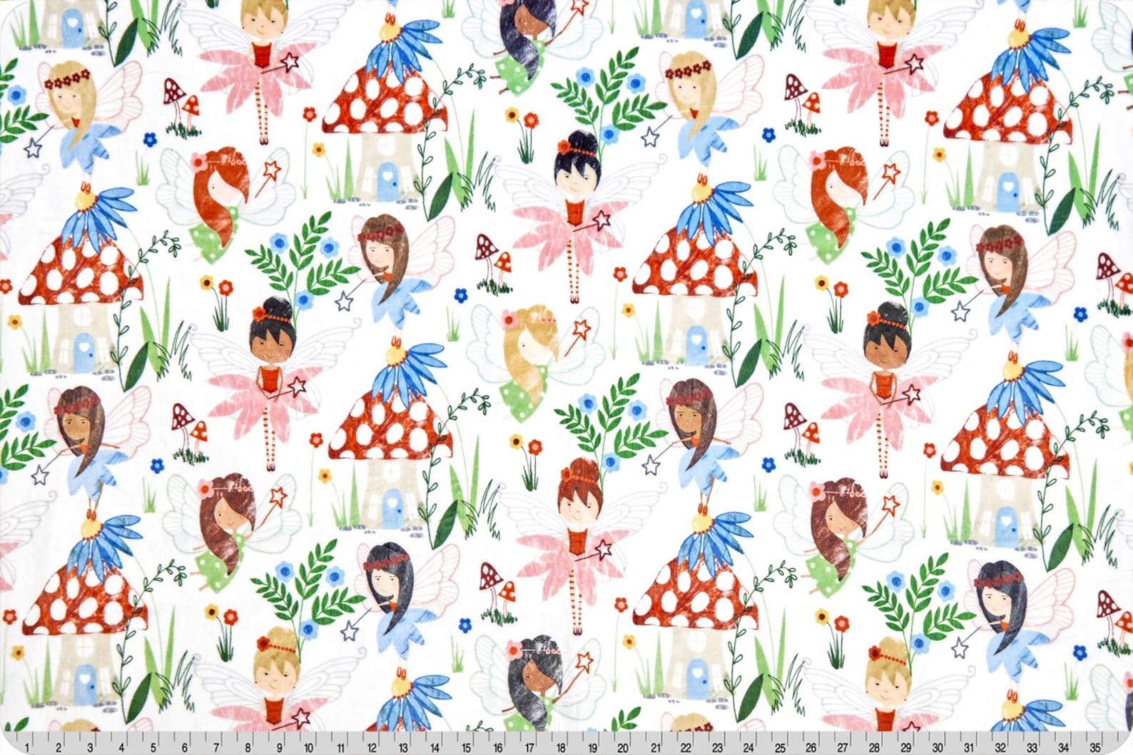 Digital Minky - Pixie Patch Digital Cuddle® in Multi From Shannon ...