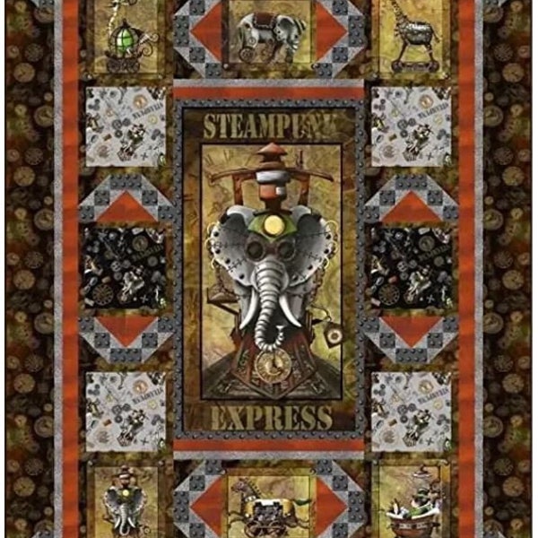 Steampunk Quilt Kit - Etsy