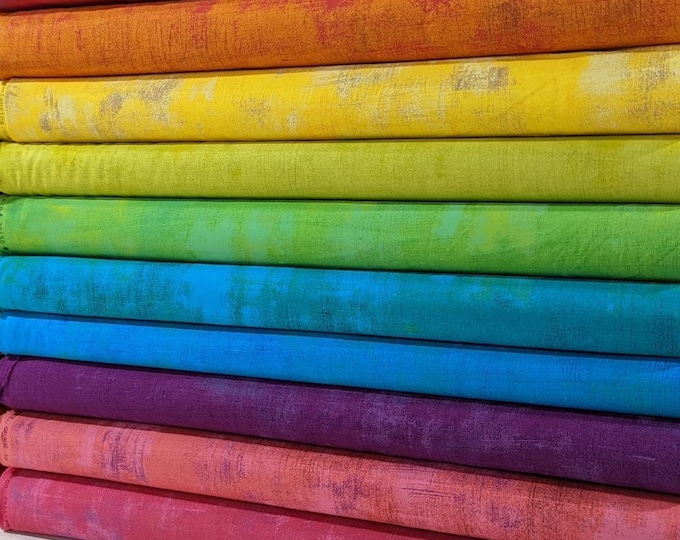 Moda Grunge 12 Fabric Bundle Fall Autumn Colors - Etsy