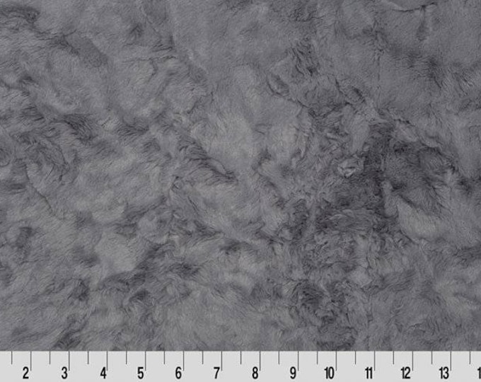 Graphite Luxe Cuddle Marble Minky From Shannon Fabrics - Etsy