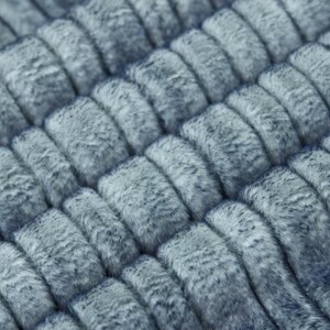 Luxe Cuddle® Glazed Vienna in Raindrop From Shannon Fabrics Furry MINKY Collection- Embossed ...