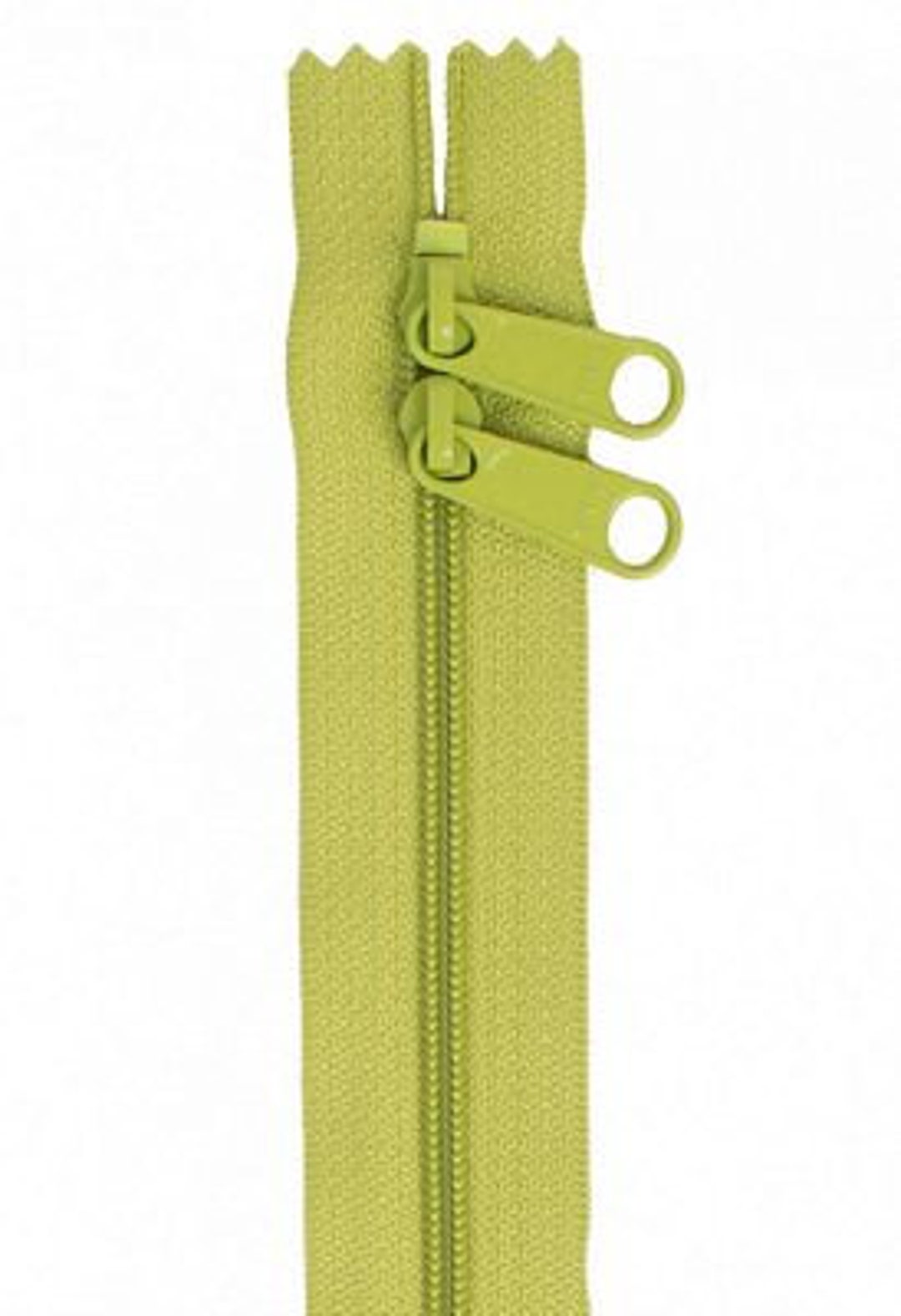 ZIPPERS - 30" Apple Green Handbag Double Slide Zipper From Patterns by ...