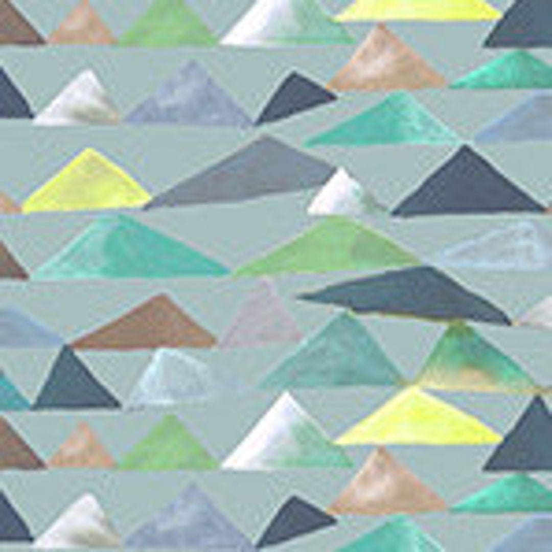 Triangle Rows Basics in Pale Grey From the Connections Collection by ...