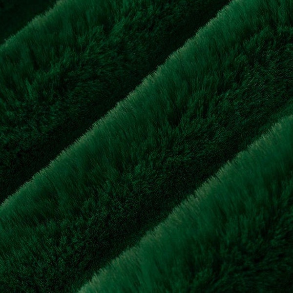 Emerald Green Cuddle Fabric - Etsy