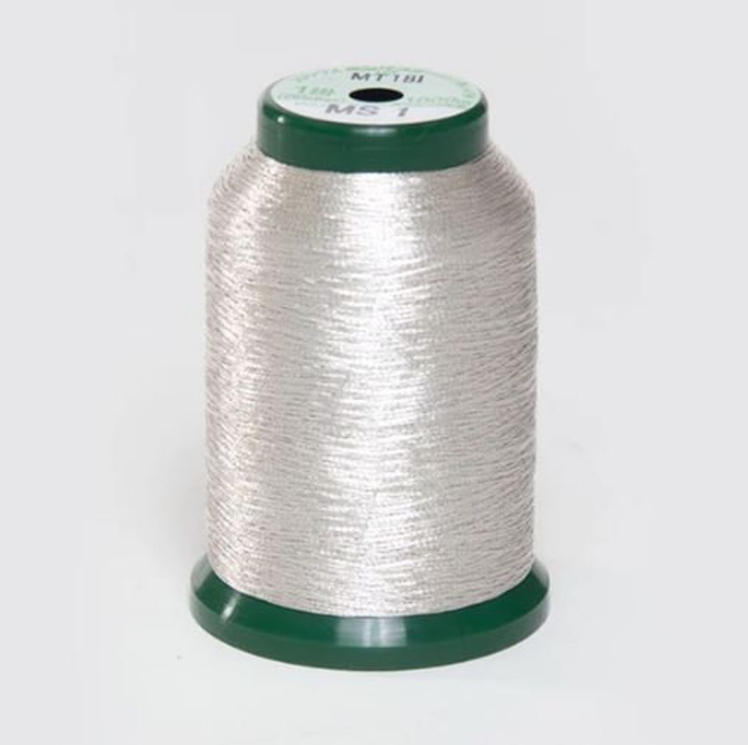 King Star Silver Embroidery Thread - 1,000 Meter Spool 40 Wt. - Etsy