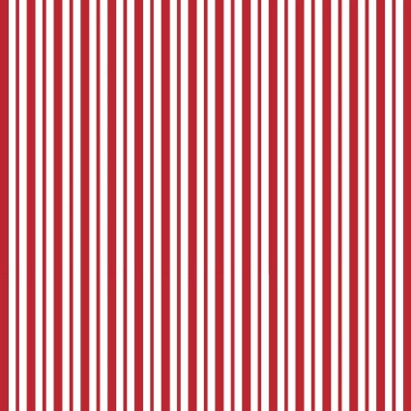 Red Mini Stripe Fabric - Etsy