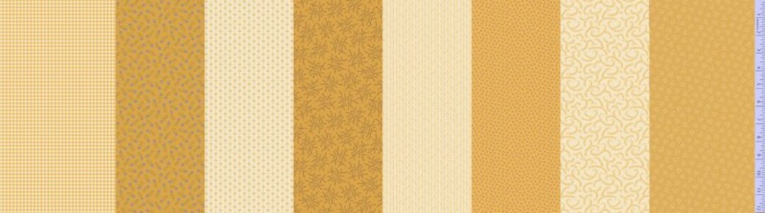 Quilting Strip Stripes in Yellow From Patches of Autumn by Vicki ...