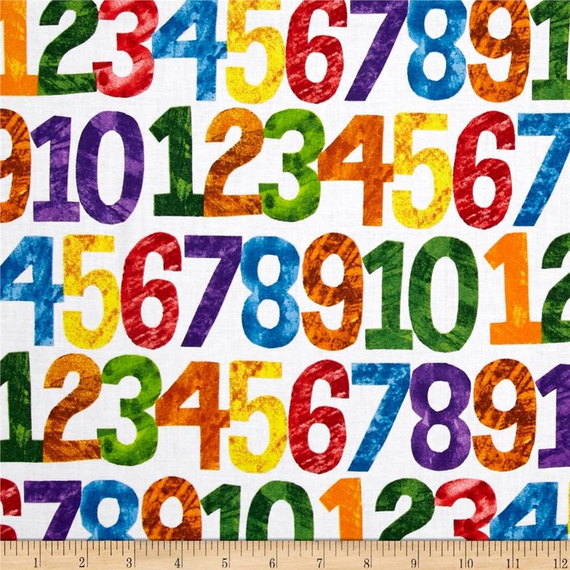 Fabric Numbers - Etsy