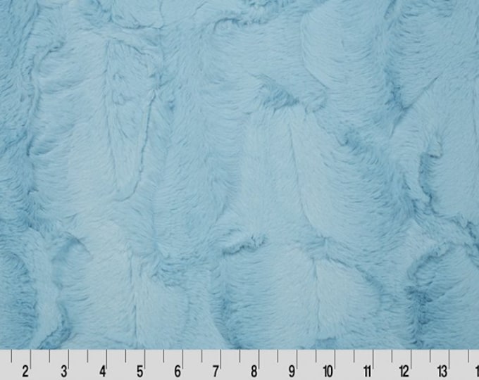 Baby Blue Luxe Cuddle® Hide From Shannon Fabric's Minky - Etsy