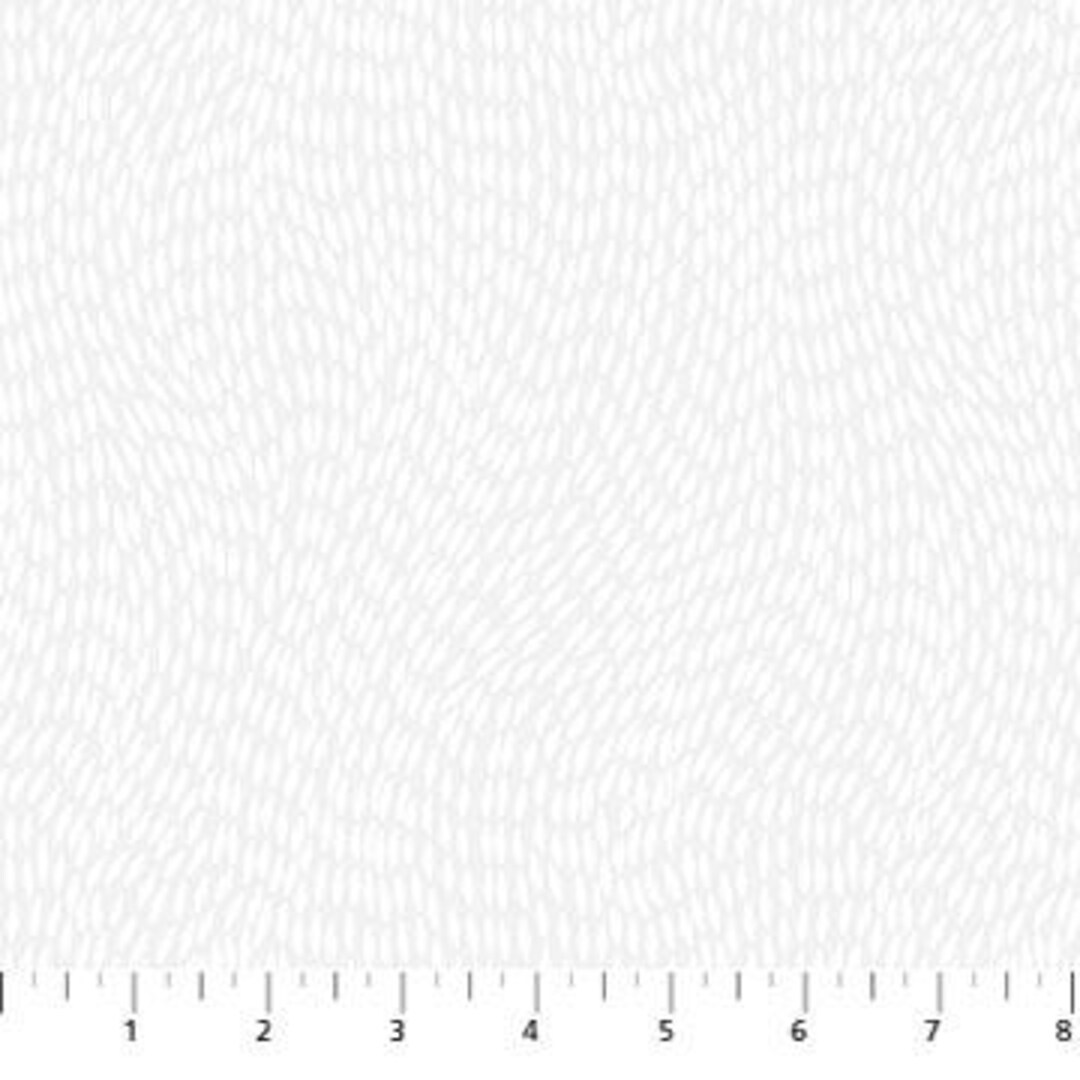 Beaded Wave in White From the Basically Black & White Collection by Patrick Lose for Northcott ...