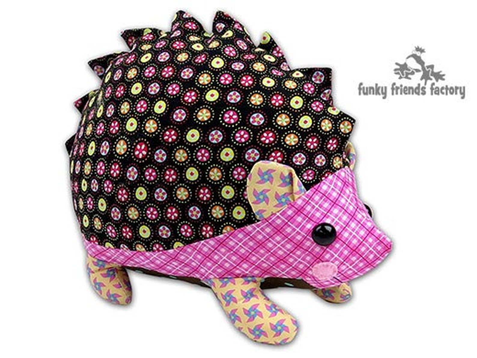 PAPER PATTERN Hannah the Hedgehog From Funky Friends Factory - Etsy