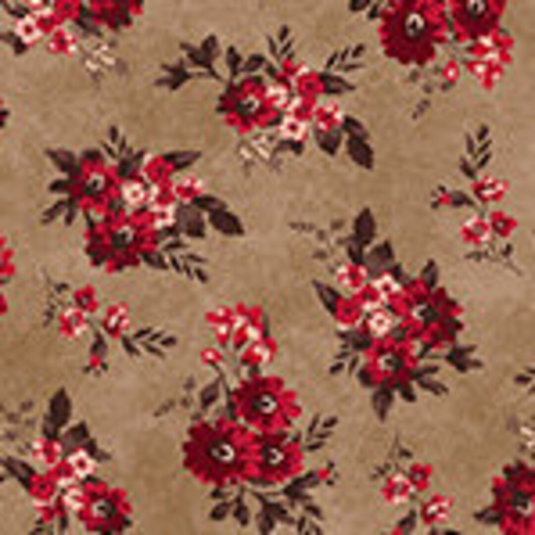 Rich Bouquets in Fawn From the Rory Collection by Whistler Studio for ...