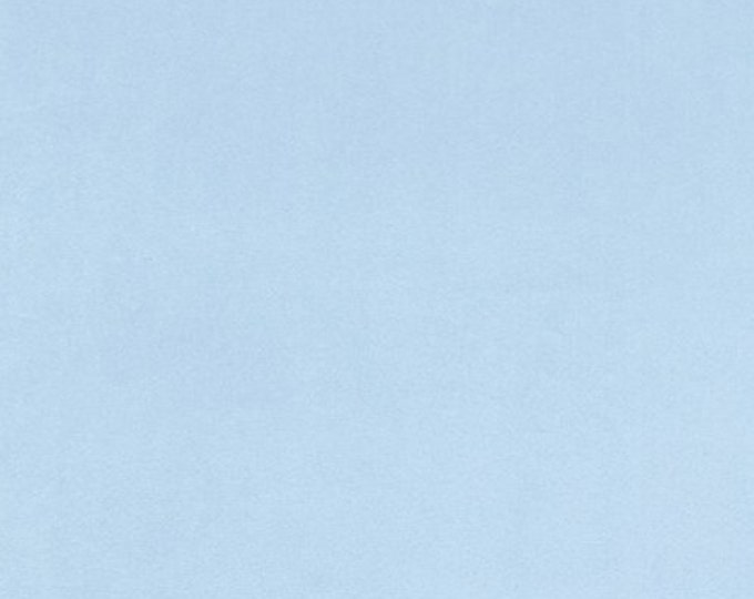 Solid Cuddle® 3 in BABY BLUE Smooth Plush Minky From Shannon Fabrics ...